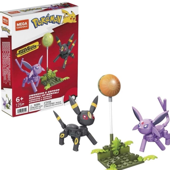Pokemon | Toys | New Mattel Pokmon Legos 25 Pieces Mega Construx | Poshmark